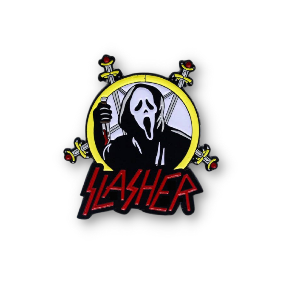 Slasher - Ghost Face Pin | Atomic Horror
