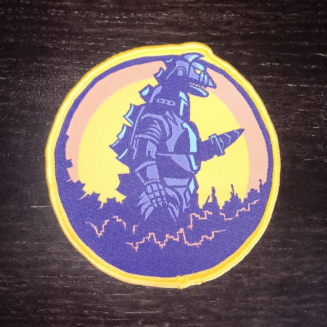 Mecha Lizard Kaiju Patch | Atomic Horror