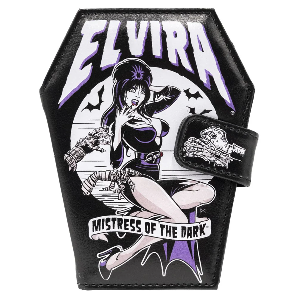 Elvira Monster Hands Coffin Wallet | Atomic Horror