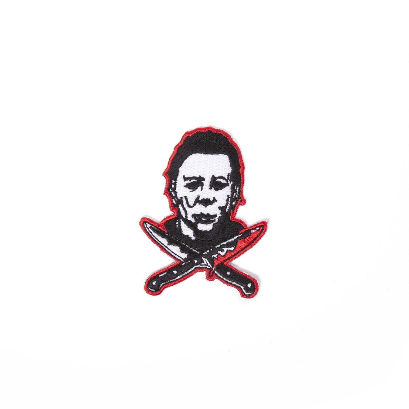 Halloween 2 Michael Myers Crossed Knives Embroidered Patch | Atomic Horror
