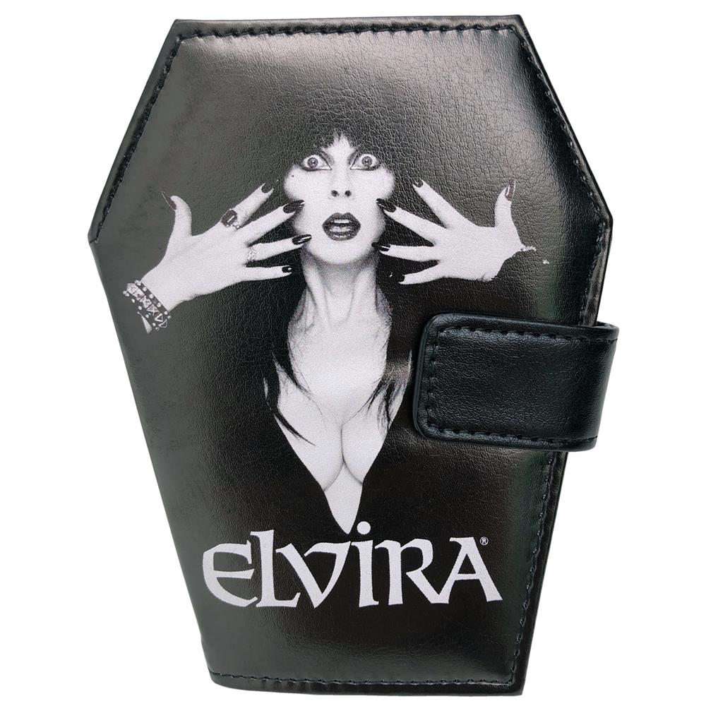 Elvira Coffin Wallet Classic Logo | Atomic Horror
