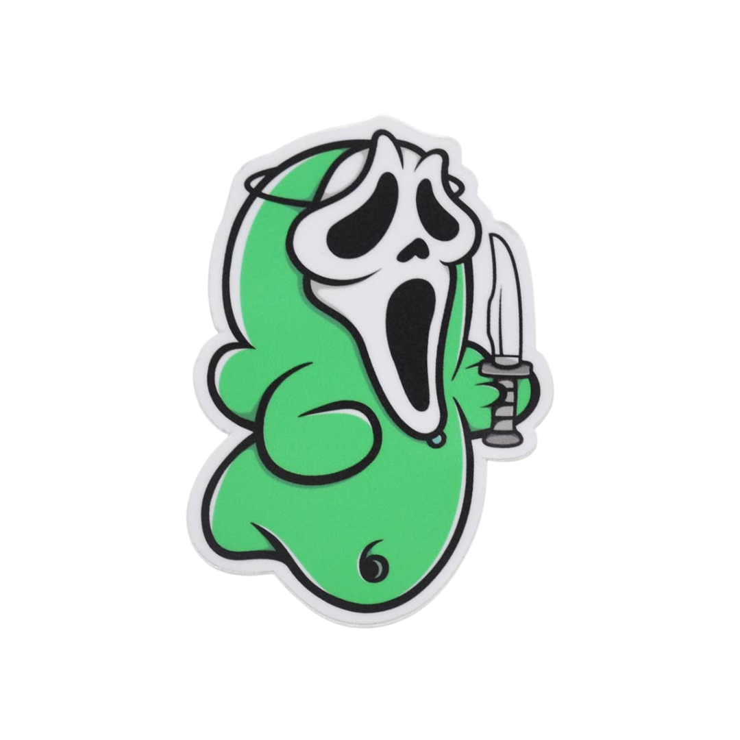 Scream Scary Gary Sticker | Atomic Horror