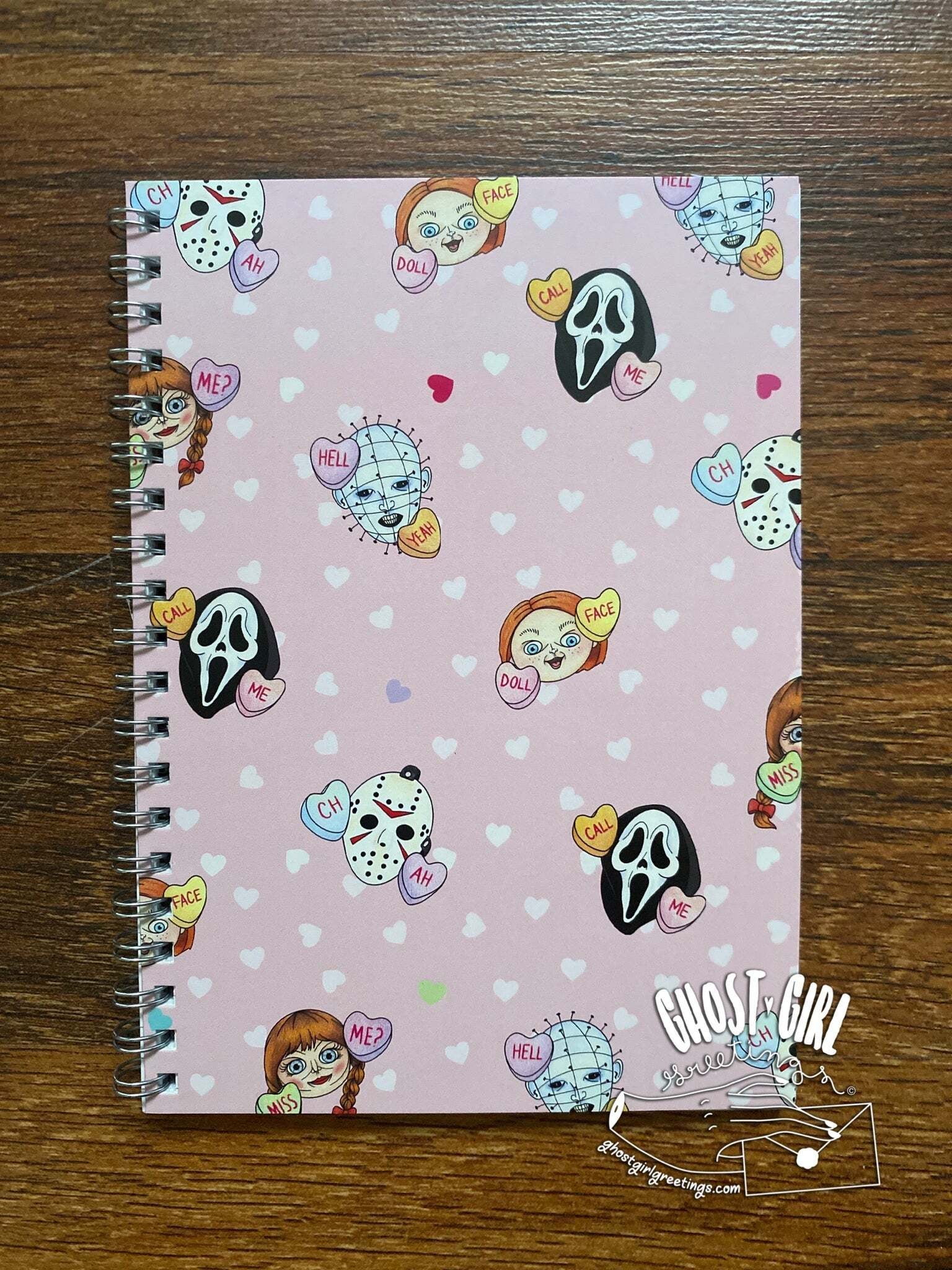 Spiral Notebook: Killer Cuties | Atomic Horror