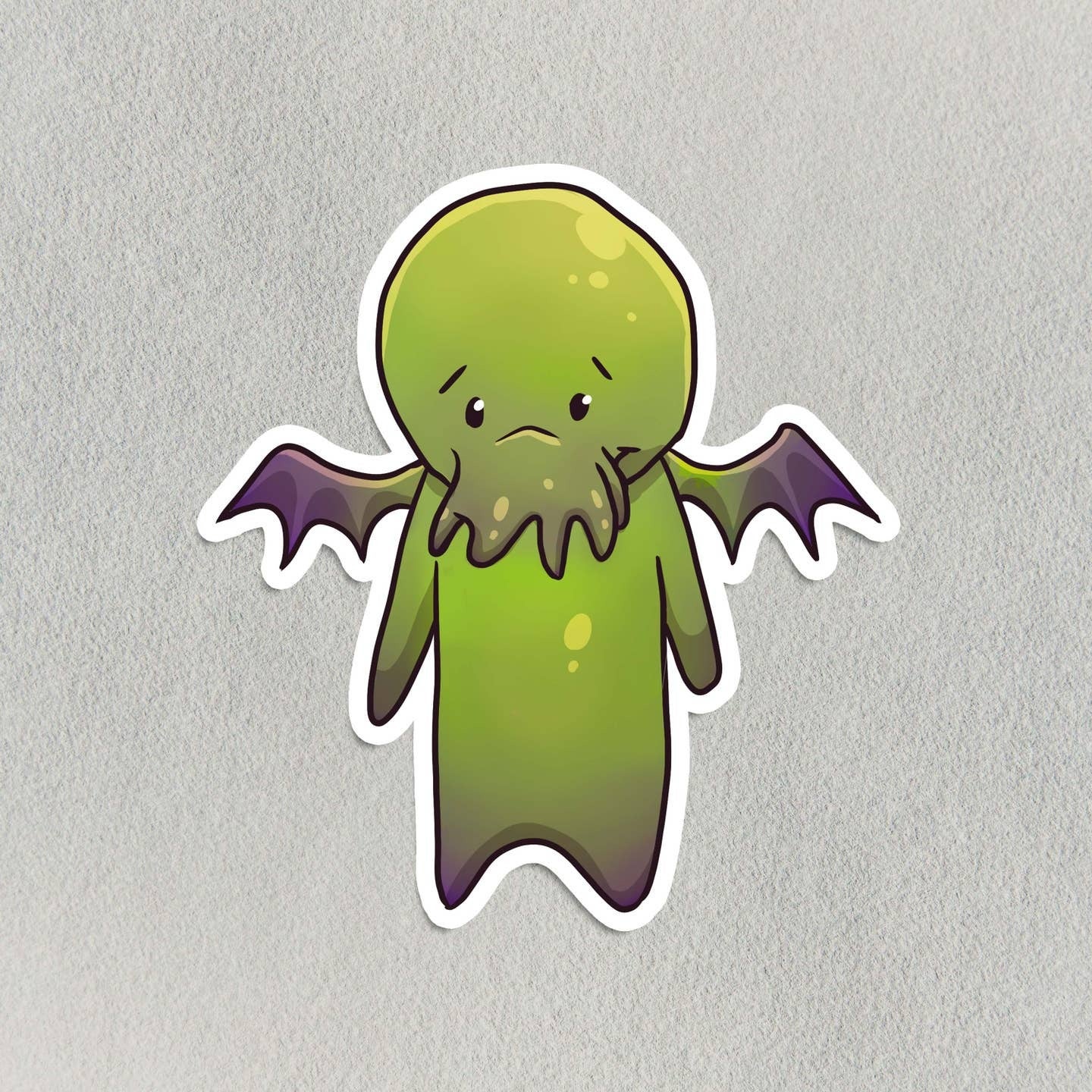 Cute Little Cthulhu Sticker | Atomic Horror