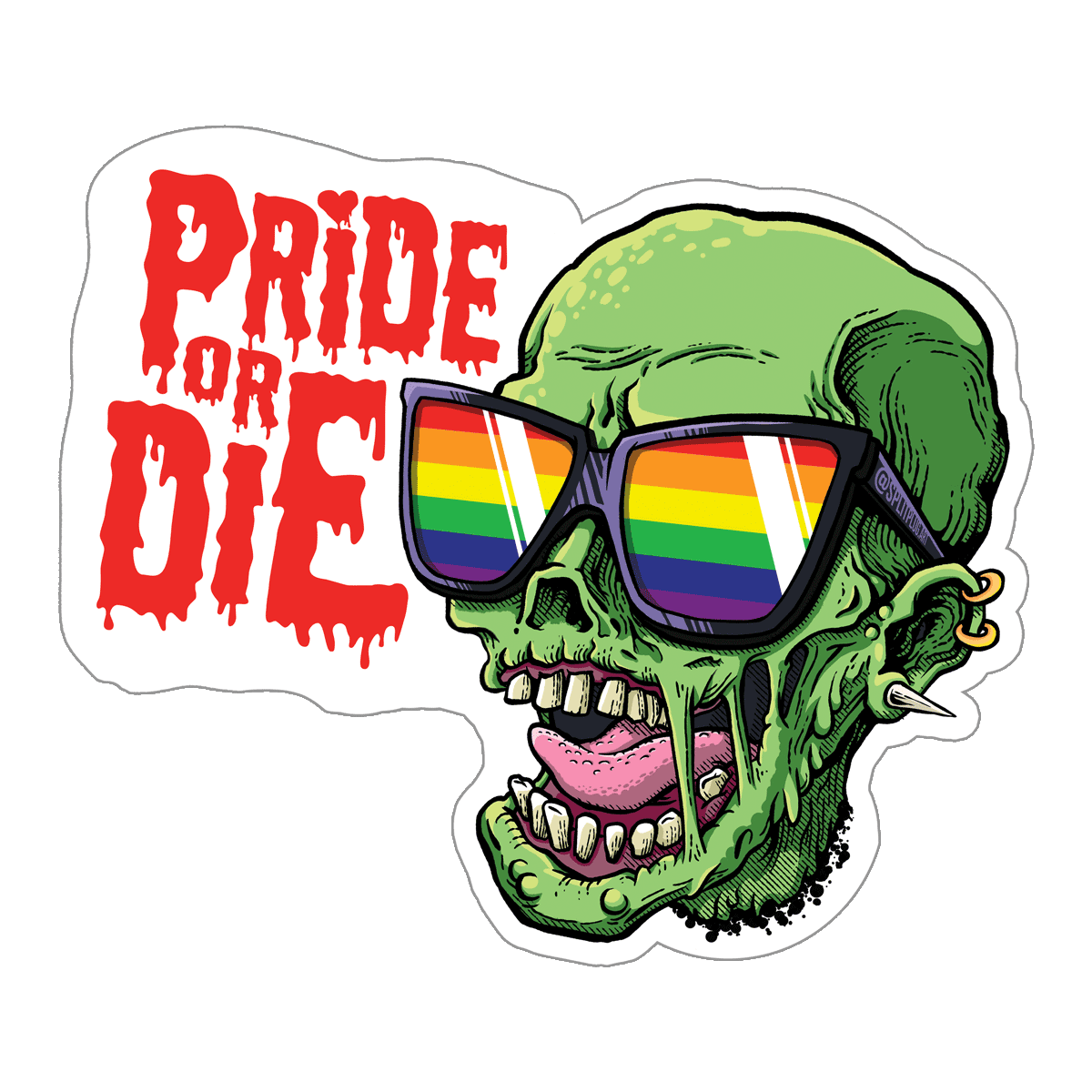 LGBTQ Pride or Die Zombie | Atomic Horror
