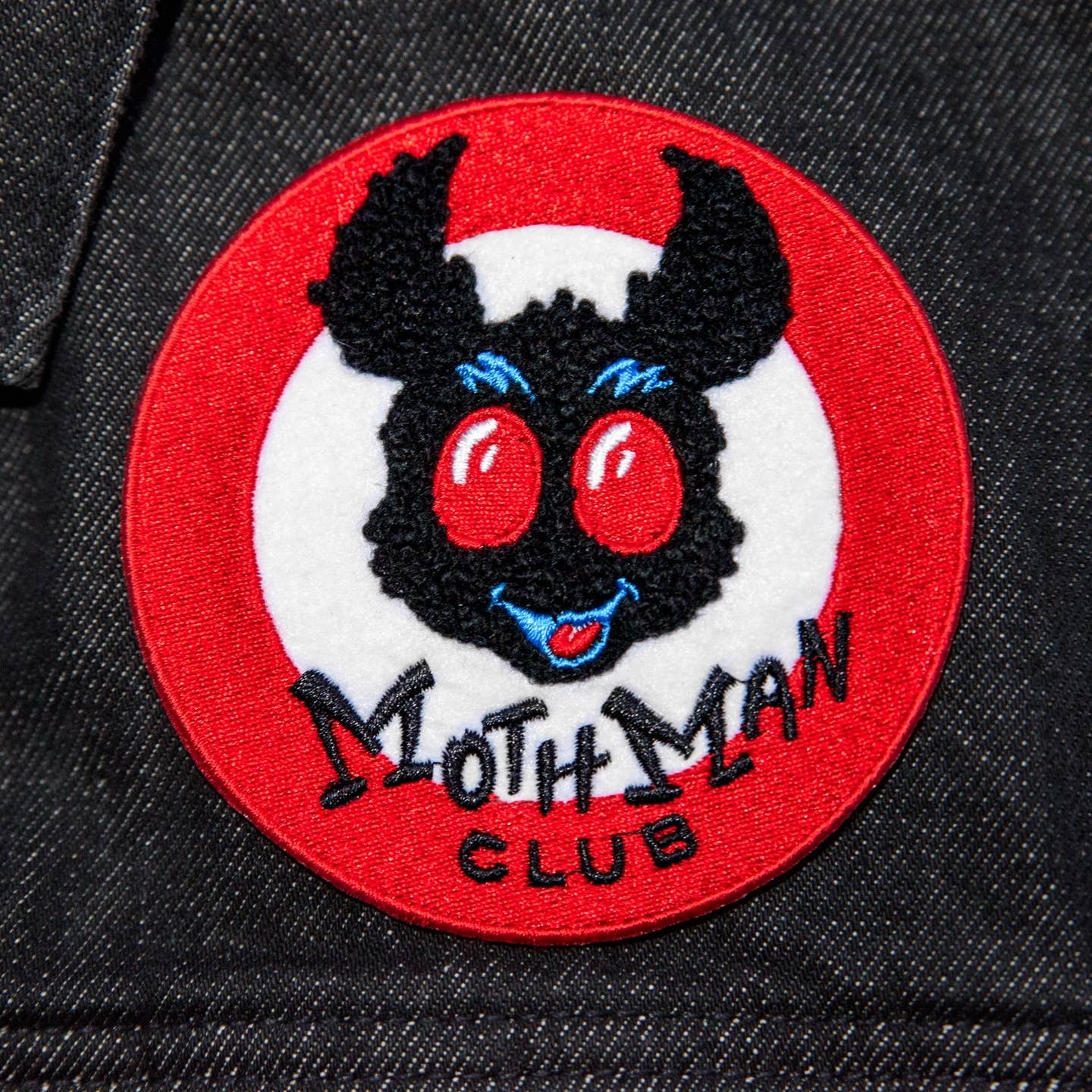 Mothman Club Embroidered & Chenille Patch | Atomic Horror