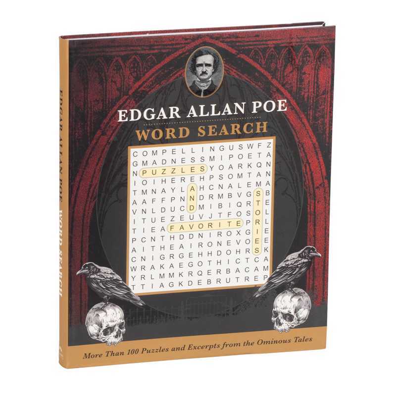 Edgar Allan Poe Word Search By Editors of Thunder Bay Press | Atomic Horror