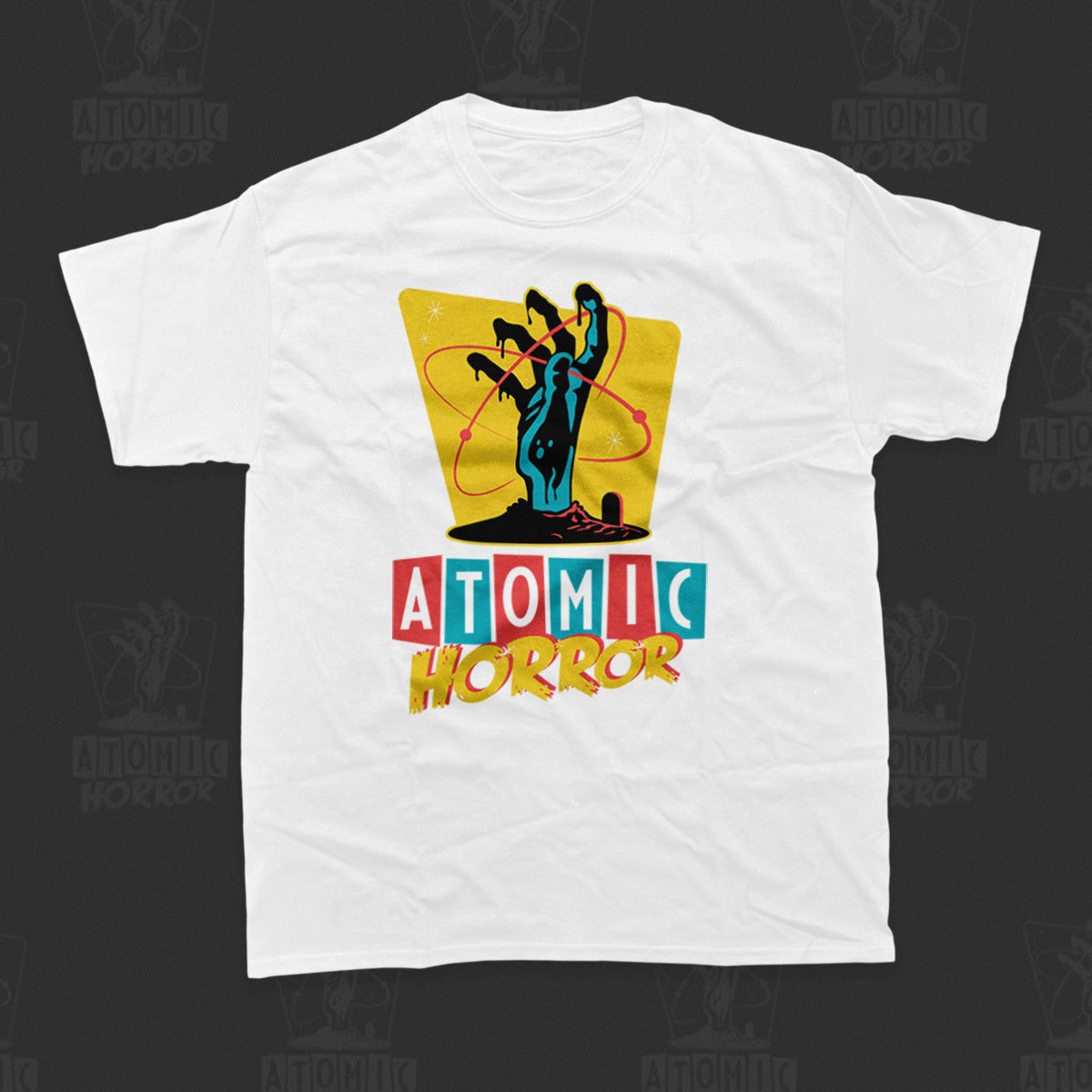 White Atomic Horror T-Shirts | Atomic Horror