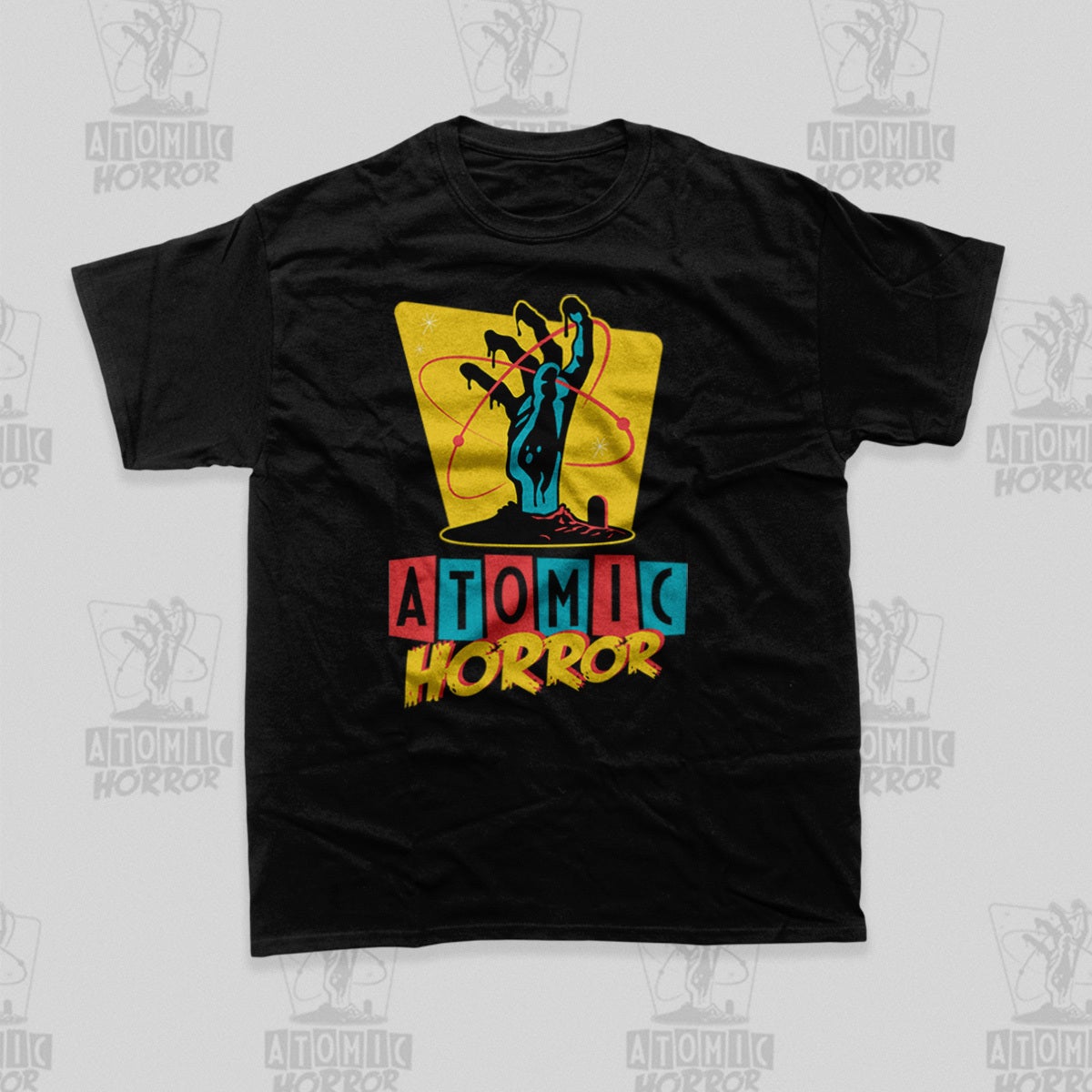 Black Atomic Horror T-Shirts | Atomic Horror